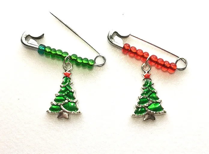 Safety Pin Christmas Tree Pattern 33 Christmas Safety Pin Beading